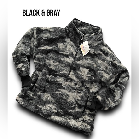 LuLaRoe | Jackets & Coats | Nwt Lularoe Nancy Half Zip Pullover Jacket ...